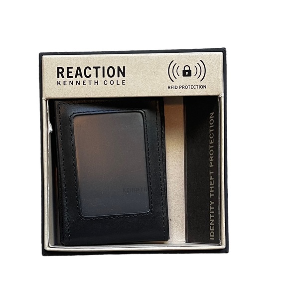 Kenneth Cole Reaction | Bags | Kenneth Cole Reaction Mens Black Leather ...